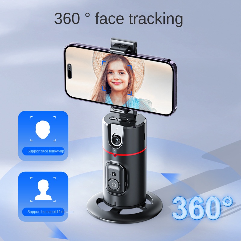 360° Intelligent Facial Recognition Tripod Phone Support - PRIME HOME ...